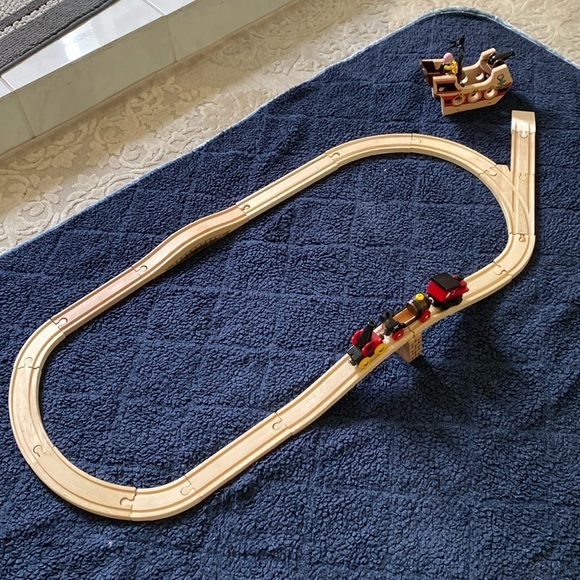 Toys | Brio Wooden Pirate Ship Trains With Wooden Tracks | Poshmark